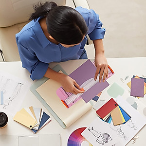 Flisin Paper Cutter,Portable Paper Slicer,12 Inch Paper Trimmer Scrapbooking Tool with Automatic Security Safeguard and Side Ruler for Craft Paper,A4 Paper,Coupon, Label and Cardstock (Black)