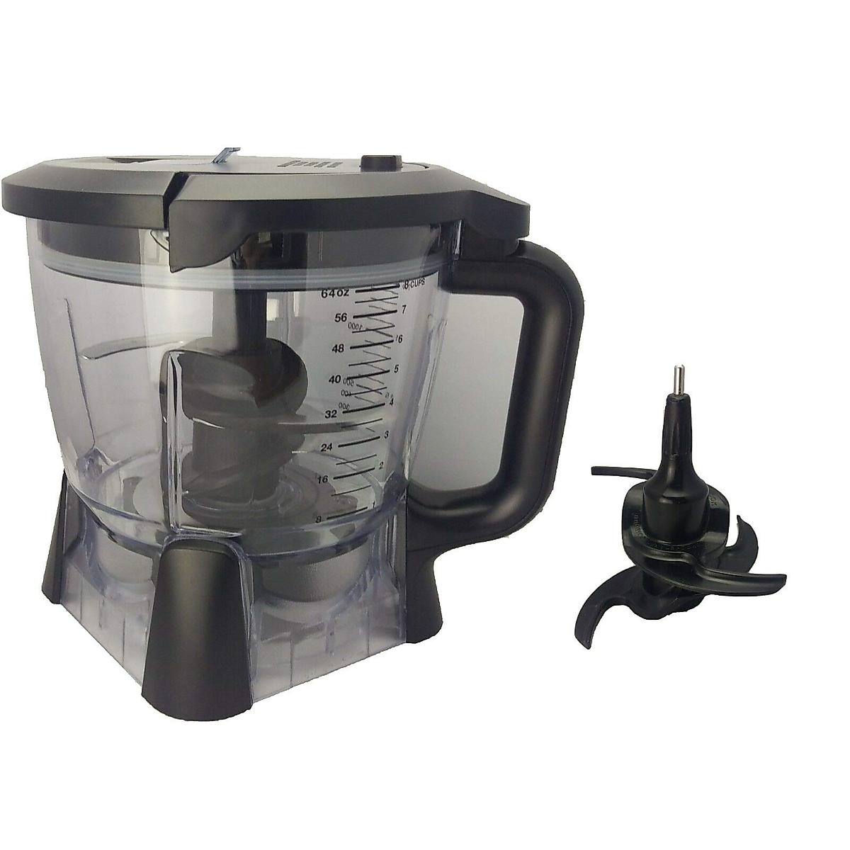 Ninja Blender Bowl 64 oz Food Processor Attachment 1200 1400 Watt BL910 BN801 BN751