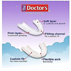 The Doctor's Nightguard, Dental Guard for Teeth Grinding, 2 Count