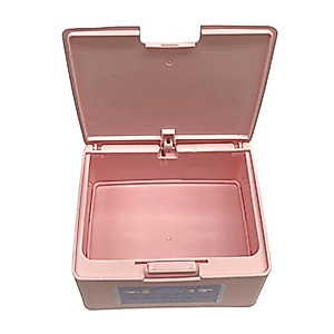 Friend Sanrio My Melody × Kuromi × Cinnamoroll Cute Box with One Touch Open Lid, Makeup Case, Accessory Case, Cosmetic Case, 4.2in x 3.5in x 2.1in