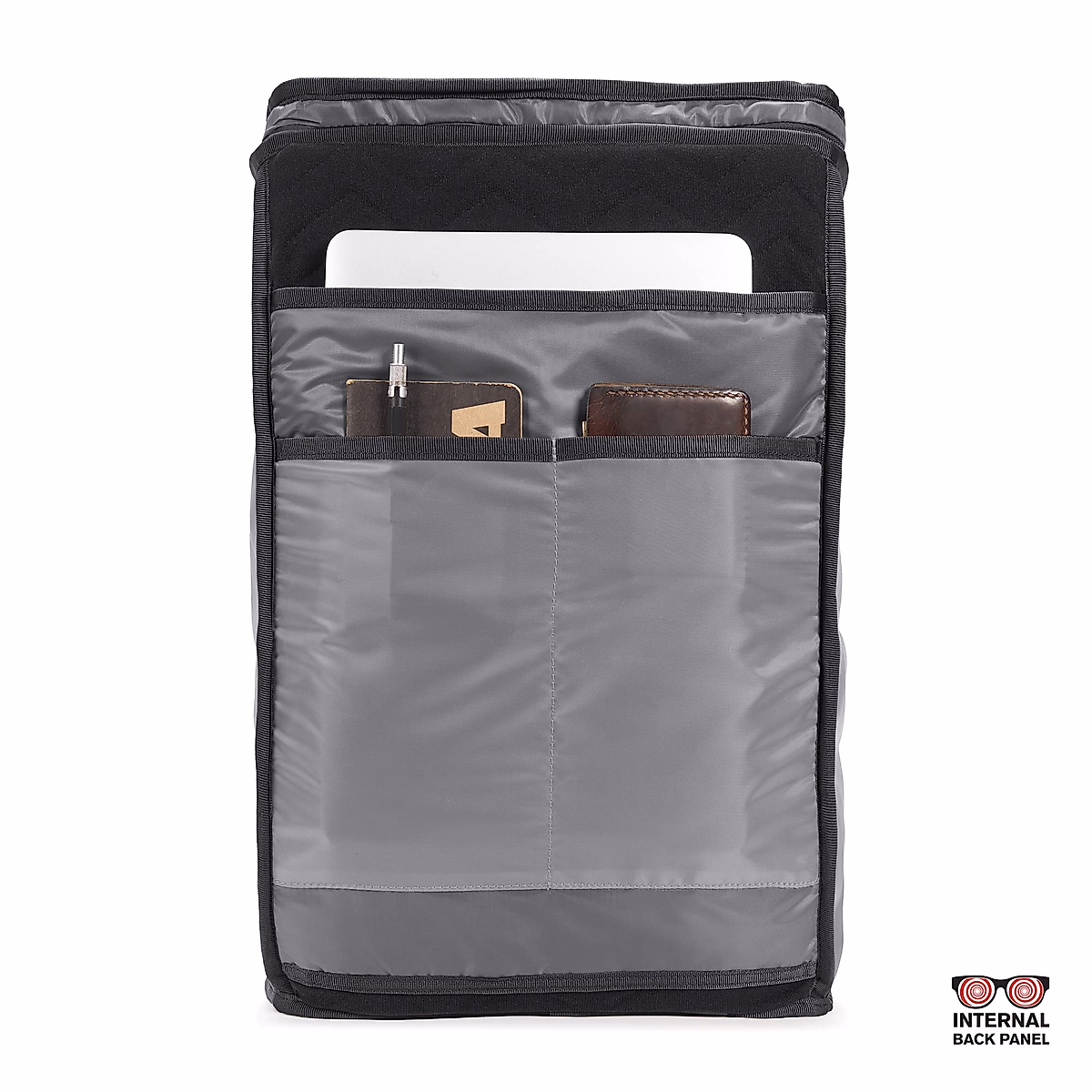 Chrome Industries Volcan 15 Inch Laptop Backpack - Daypack Bag, Black Tarp, 31 Liter