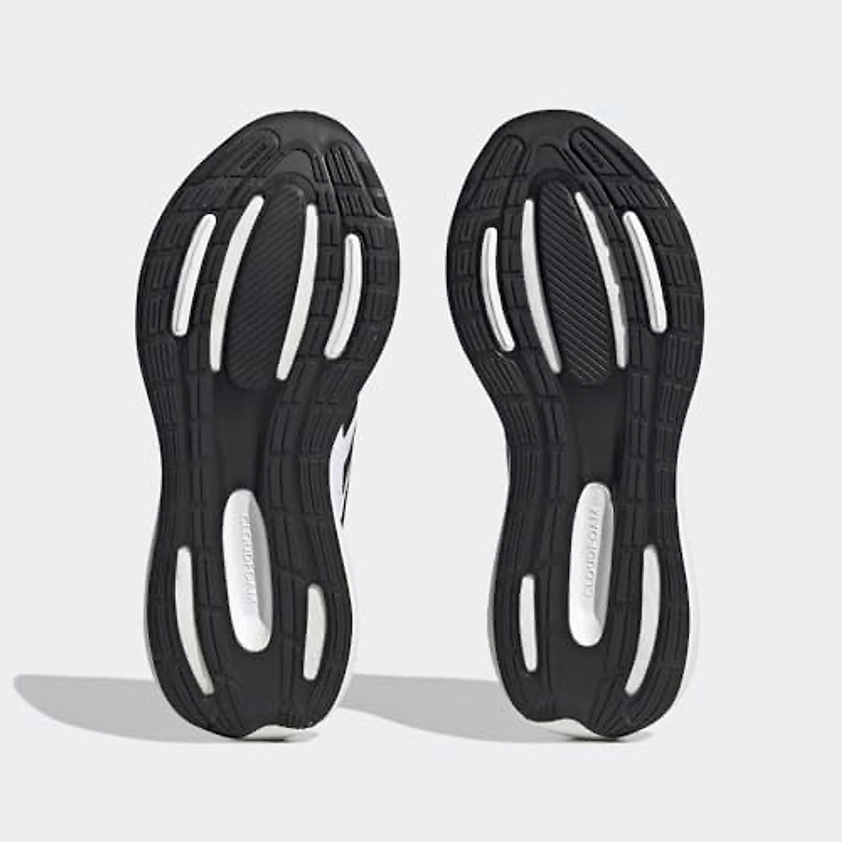 adidas Women's Run Falcon 3.0 Sneaker, White/Black/Black, 7