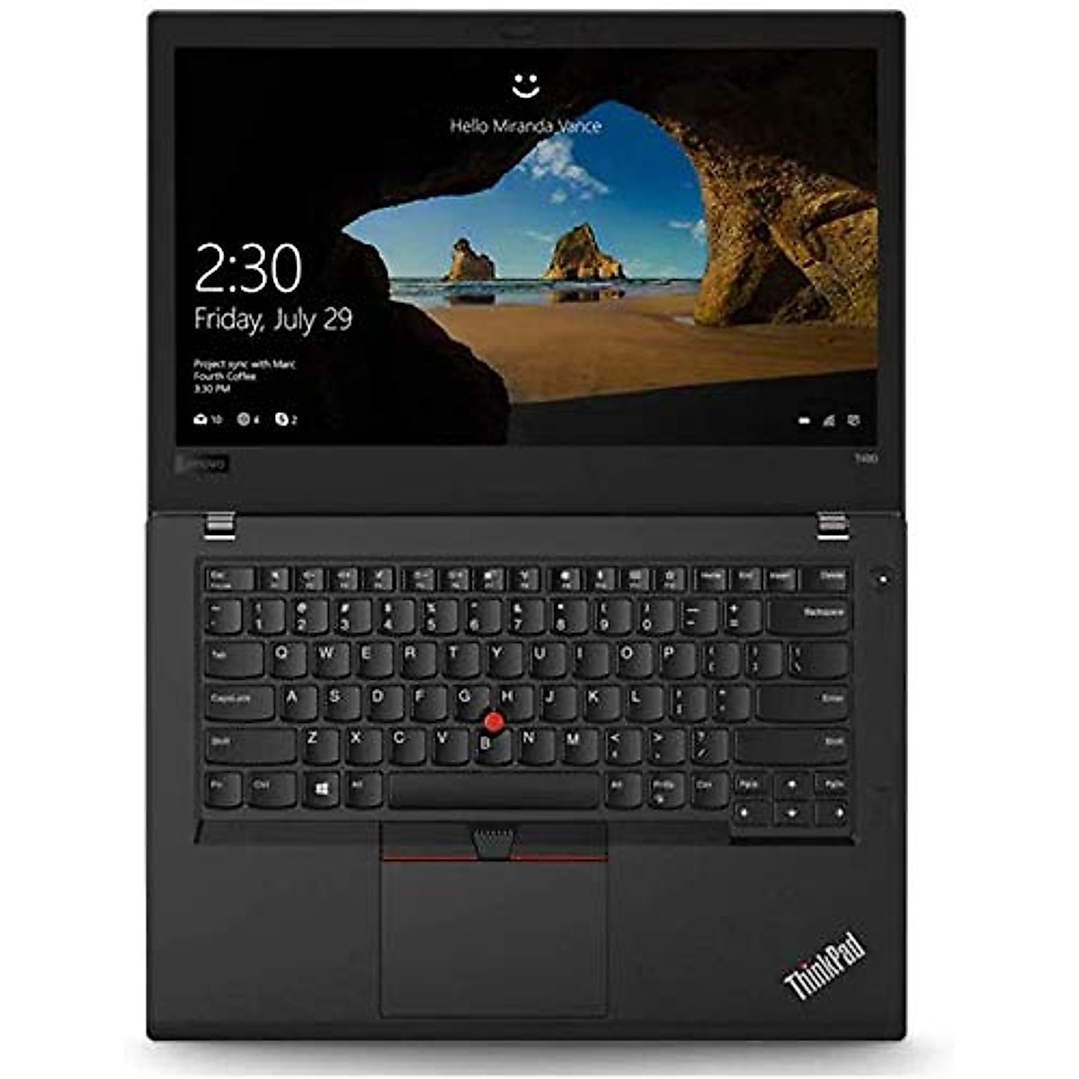Lenovo ThinkPad T480S 14-inch FHD, Core i7-8650U 1.9GHz, 16GB RAM, 512GB Solid State Drive M.2-NVMe, Windows 10 Pro 64Bit, CAM, NO Touch, (Renewed)