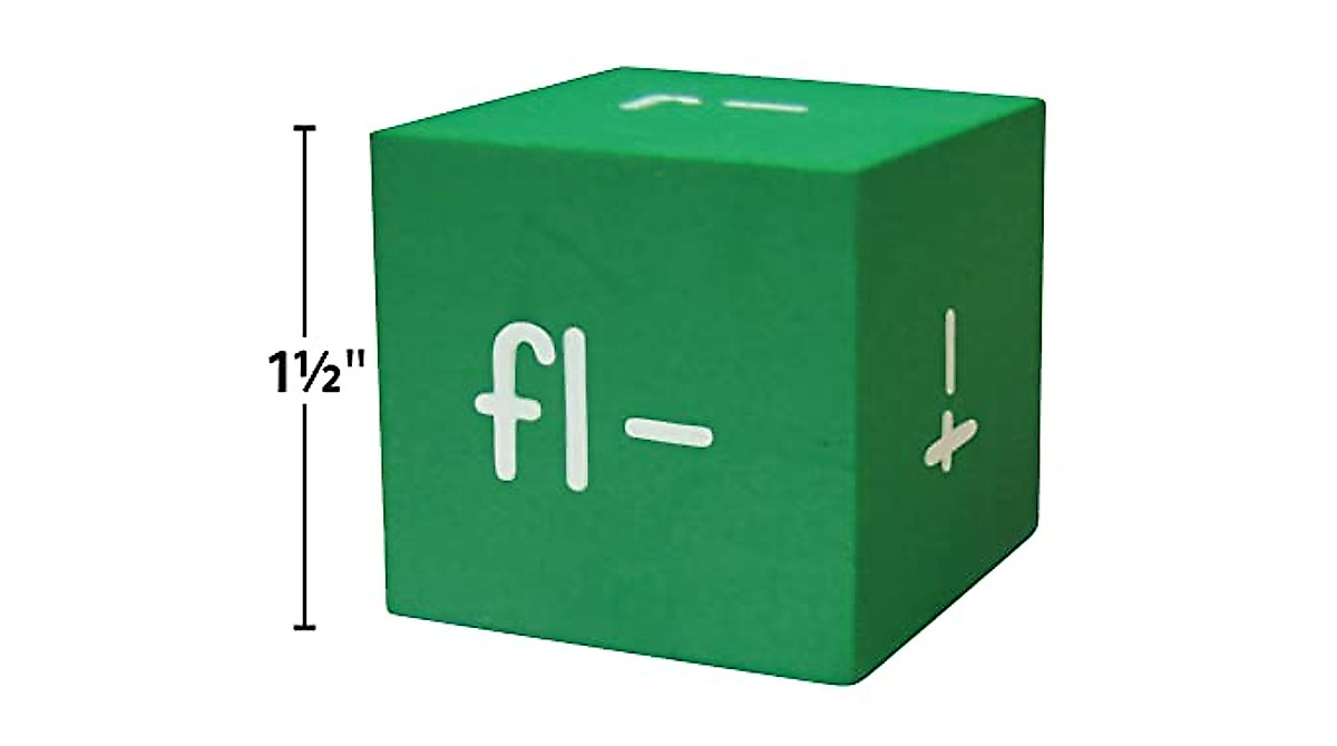 Foam Word Families Cubes by Teacher Created Resources
