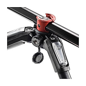 Manfrotto MT190XPRO4 Aluminum 4-Section Tripod,Black