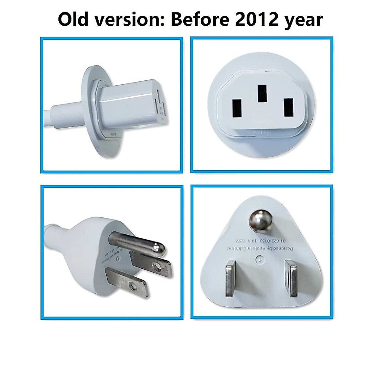 WESAPPINC Replacement Extension Cable for Apple Power Mac G5 iMac 20" 21.5" 24" 27" Power Supply Cord