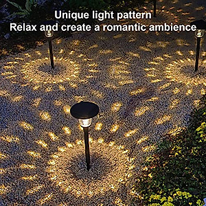 Pathway Lamp, IP65 Waterproof Dual Modes Solar Lawn Light Convenient Efficient Ground Stake Glass for Sidewalk