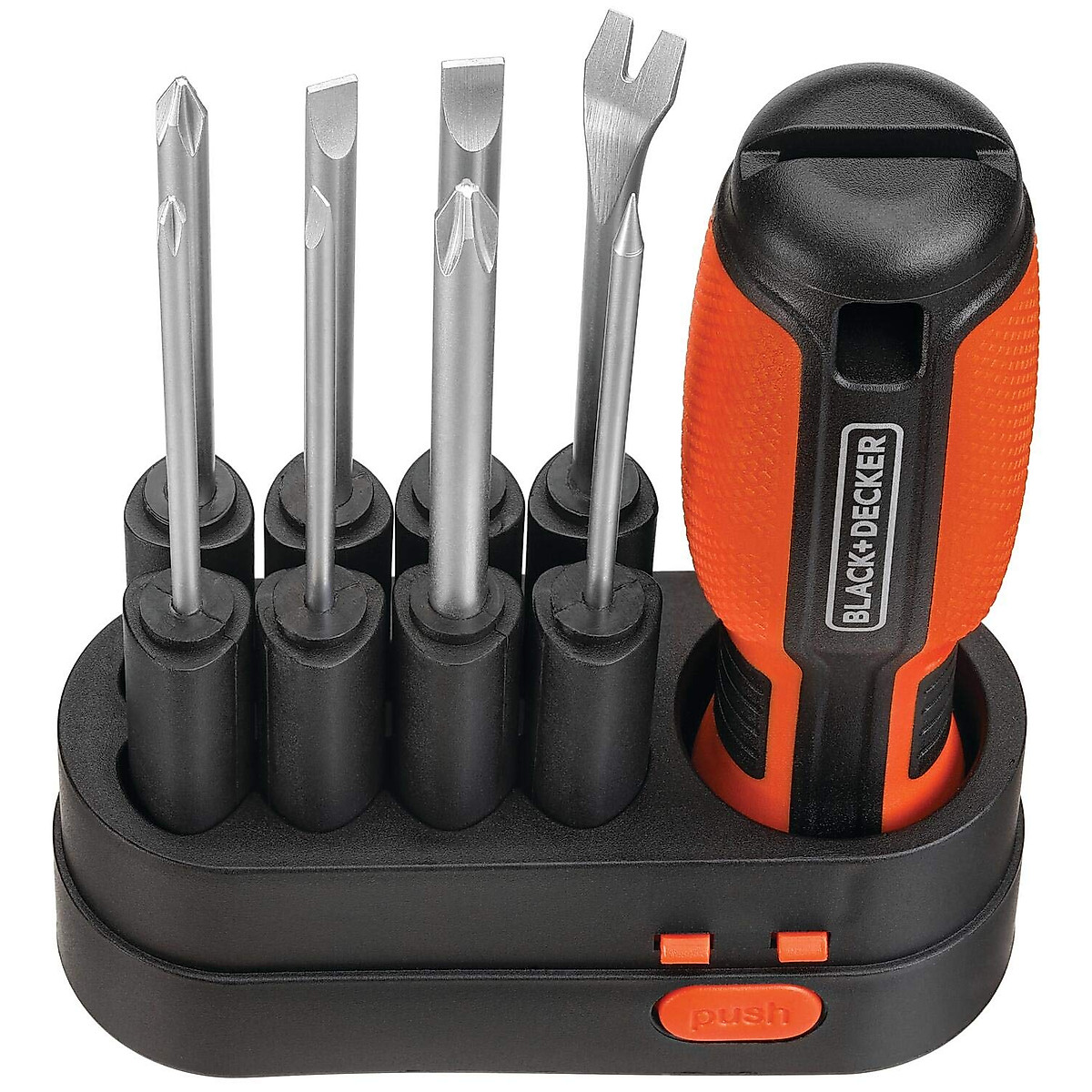 BLACK+DECKER Screwdriver Set, 9-in-1 (BDHT68002)