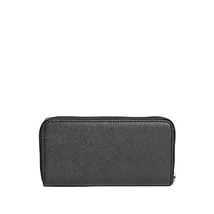 GUESS Factory Abree Logo Saffiano Medium Zip-Around Wallet