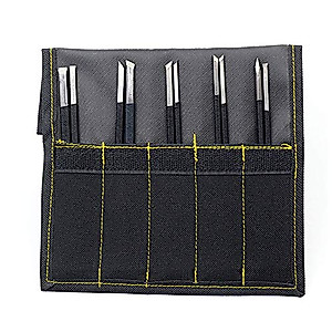 Toolso Stone Carving Tool 10pcs High-Carbon Steel Carving Chisels/Knives Kits