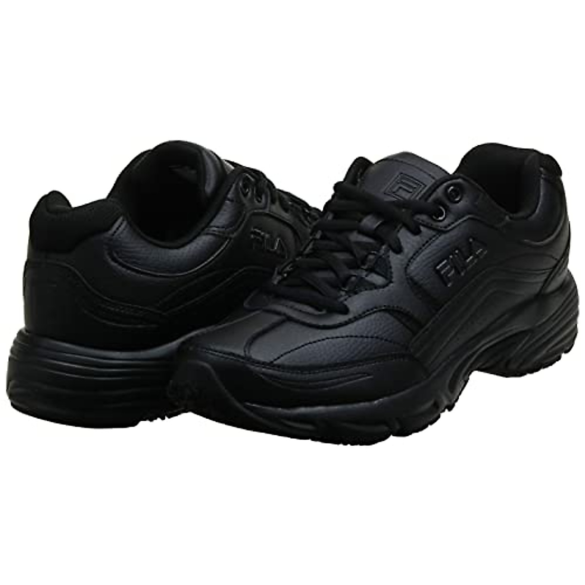 Fila Women's Memory Workshift Training Shoe,Black/Black/Black,8.5 W US