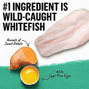 Purina Beyond Grain Free, Natural Dry Cat Food, Simply Grain Free Wild Caught Whitefish & Cage Free Egg Recipe - 11 lb. Bag