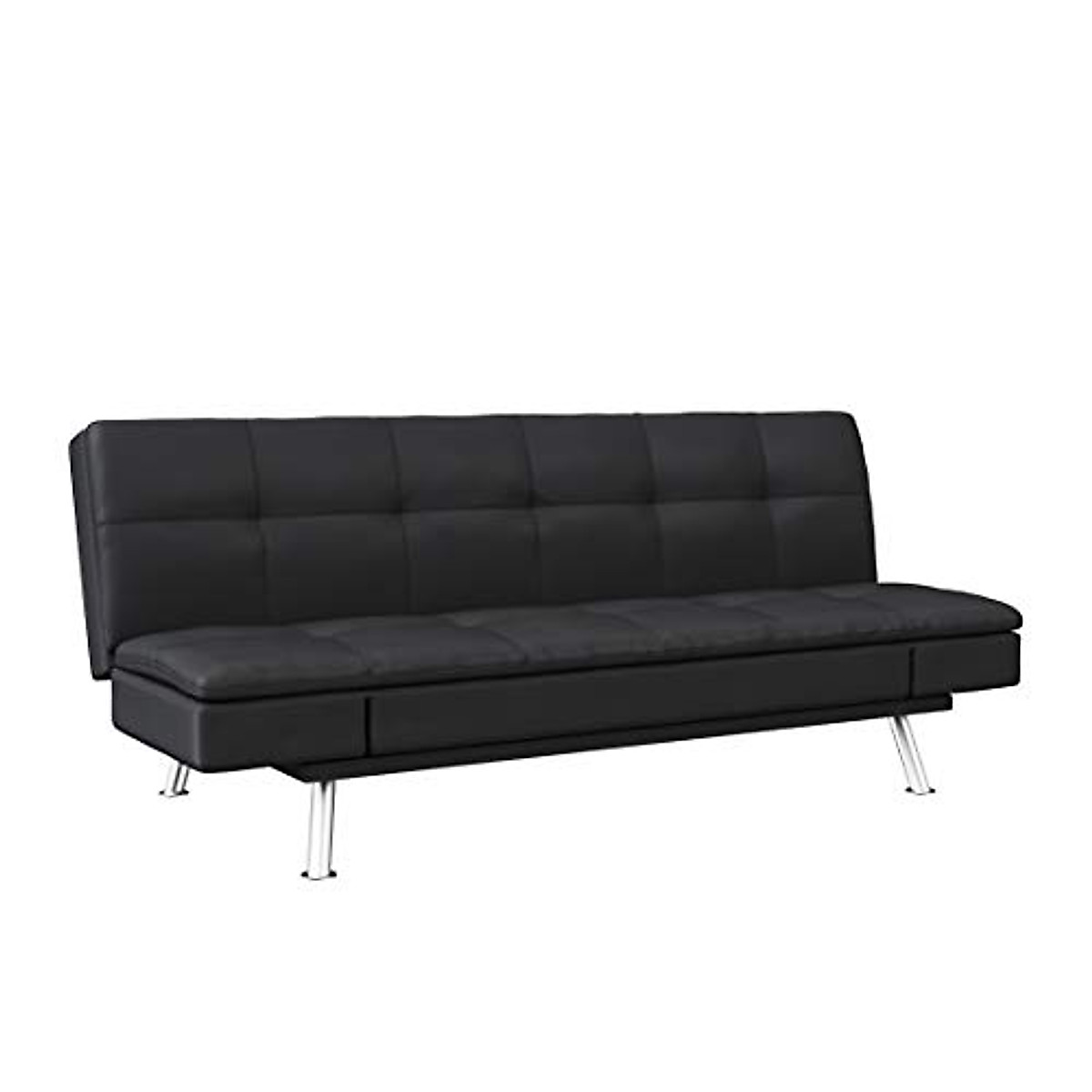Serta Nelson Convertible Sofa Bed, Black