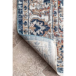 nuLOOM Kara Vintage Area Rug, 5' 3" x 7' 3", Grey