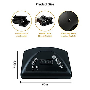 Digital Control Panel Replacement Fit for Masterbuilt MB21071218, MB21072319, MB21072719 Other Models Digital Electric Smoker Parts LED Digital Display Part Number 9907170133