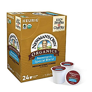 Newman's Own Organics Keurig Single-Serve K-Cup Pods Special Blend Medium Roast Coffee, Fair Trade Certified, 24 Count