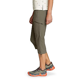 Eddie Bauer Women's Rainier Capris, Sprig Rainier, 10