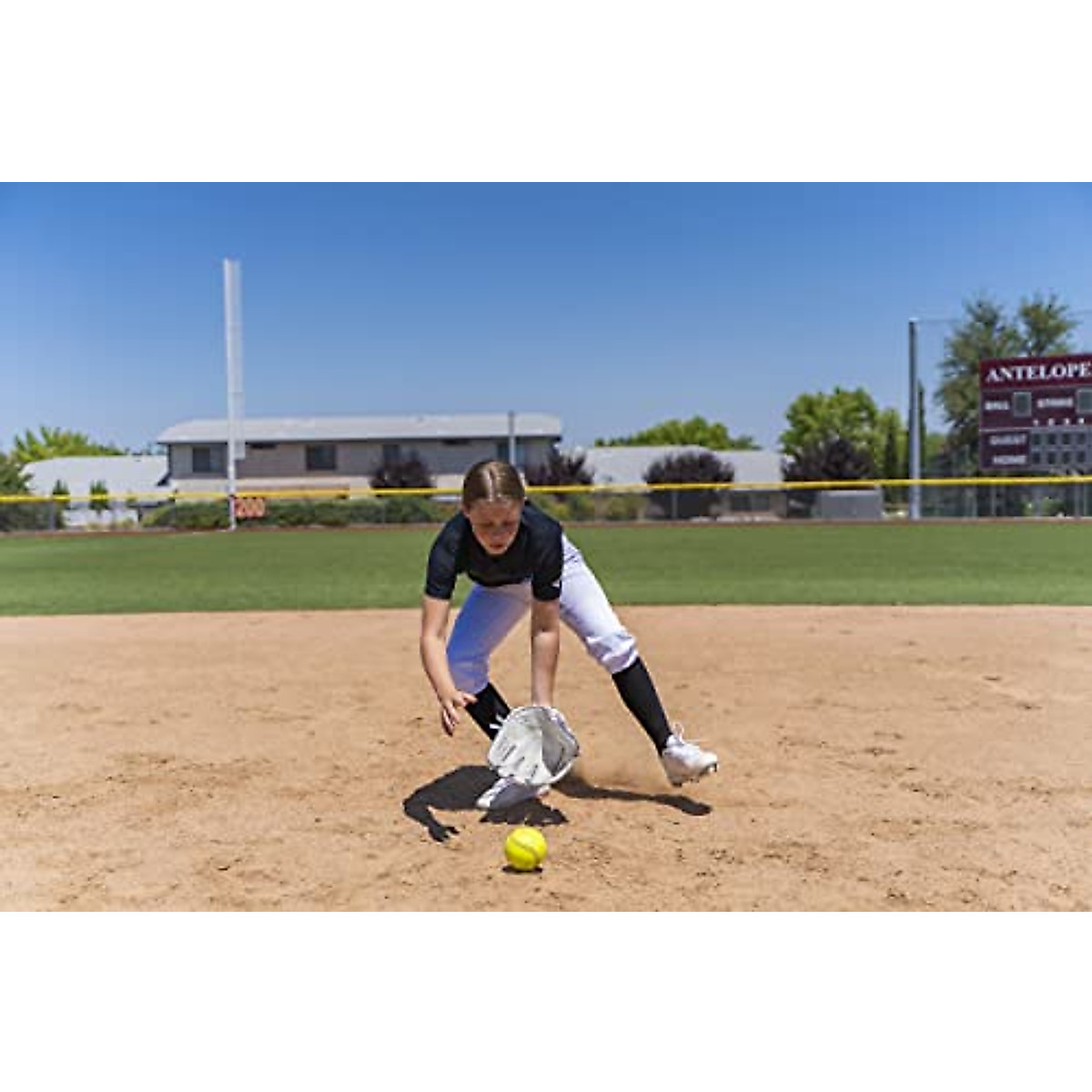 EASTON GHOST TOURNAMENT ELITE Fastpitch Softball Glove, 12, RHT, GTEFP12