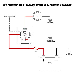 Nilight SPDT Relay Replacement 12V 5 Prong SPDT Auto Tilt Trim Relay (Pack of 10) 40/30 AMP Electrical Power Relay Switch 5 Pin Bosch Style Relay for Automotive Cars Marine Boats,2 Years Warranty