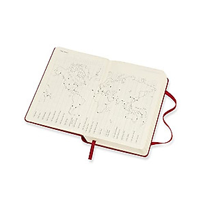Moleskine Classic 12 Month 2022 Daily Planner, Hard Cover, Pocket (3.5" x 5.5"), Scarlet Red
