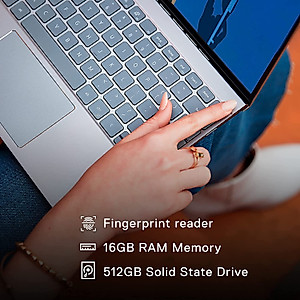 2022 Newest Dell Inspiron 5310 13.3" 16:10 FHD+ Laptop, Intel Core i5-11320H EVO, 16GB LPDDR4x RAM, 512GB PCIe SSD, Webcam, HDMI, Wi-Fi 6, ThunderBolt 4, Backlit KB, FP Reader, Windows 10 Home, Silver