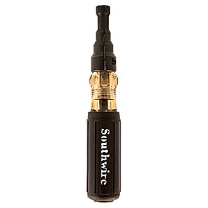 Southwire SDCFR Conduit Fitting Reaming Screwdriver; Heavy Duty; Dual Function; Multi Use Detachable Head; Compatible with Drill; Cushion Grip Handles for Comfort