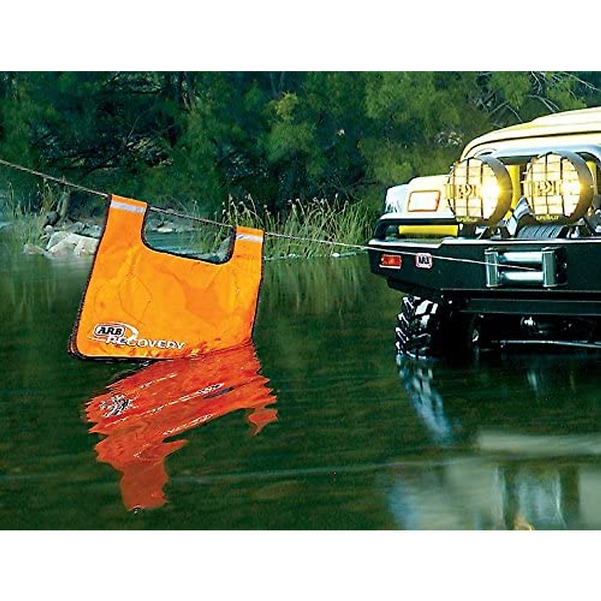 ARB ARB220 Offroad Winch Cable Recovery Damper in Orange and Black Line Dampener