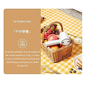 cordless hand mixer,hand mixer, egg beater（Last three pieces）Suitable for kitchen baking and cooking,rotary automatic egg beater, let you mix easily without feeling tired (pink)