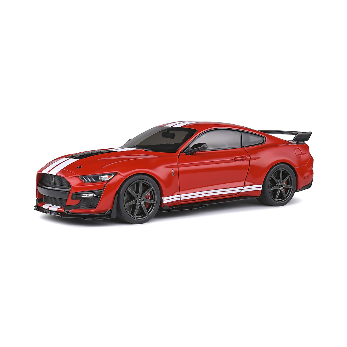 solido S1805903 Ford 1:18 Mustang GT500-Red, Multicolored