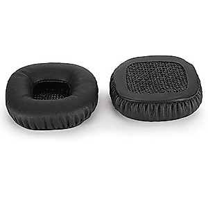 ASHATA Replacement Earpad Ear Pad Cushion for Marshall Major II, Replacement Ear Pads Cushion Kit 1 Pair Replacement Memory Soft Sponge Form Earphone Sleeve Earmuff Case(Black)