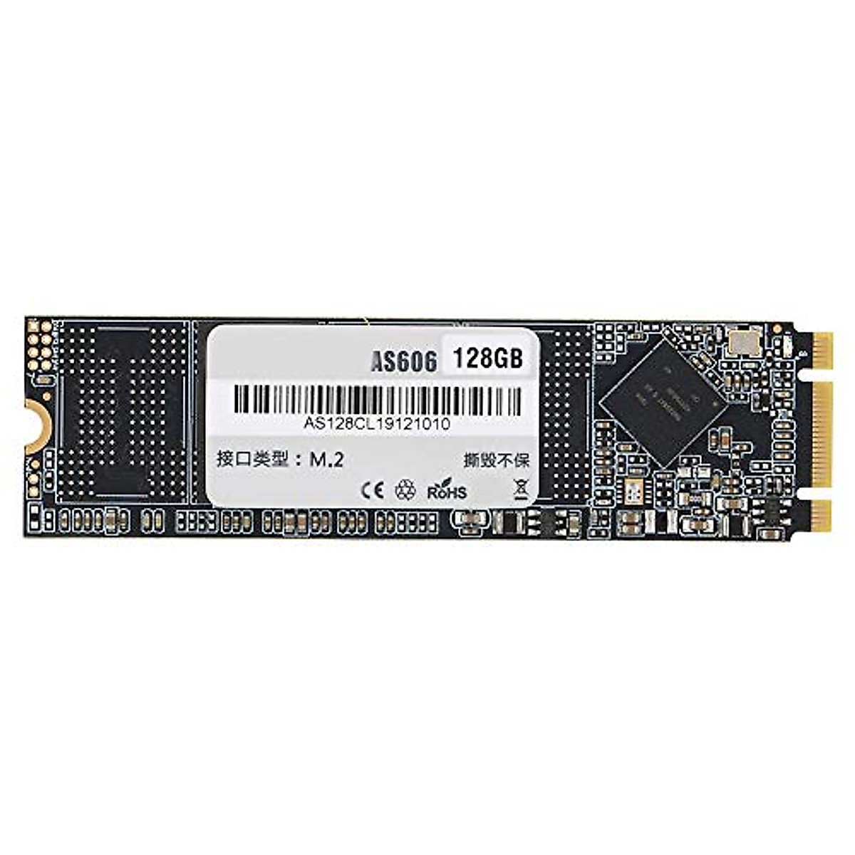 Solid State Drive, 2280 128GB Desktop Computer AS606 Stable Strong Intelligent Master Control Laptop for HighEnd Motherboards, Gaming laptops