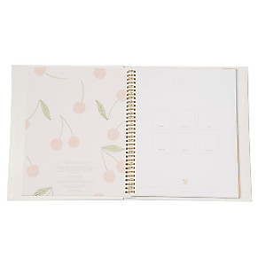 Mushybooks First Year Baby Journal - Baby Memory Book - Baby Book - Baby Photo Album - Baby Scrapbook Album (The Sweetest Thing)