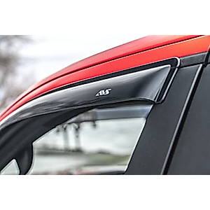 Auto Ventshade AVS 12068 Ventshade with Stainless Steel Finish, 2-Piece Set for 1980-1996 Ford Bronco, F-150, F-250 & F-350 Super Duty