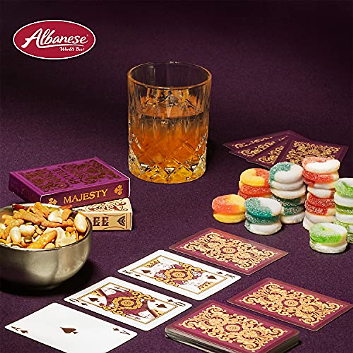 Albanese World's Best Gummi Peach Rings, 4.5lbs of Easter Candy, Great Easter Basket Stuffers