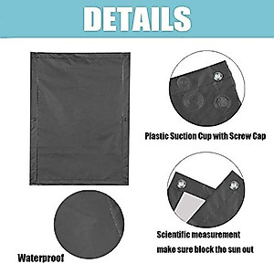 ZHhan Blackout Roof Skylight Blind Window Curtain for Velux F06 206 Roof Windows with Sucker UV Protection Without Drill and Easy InstallationSucker