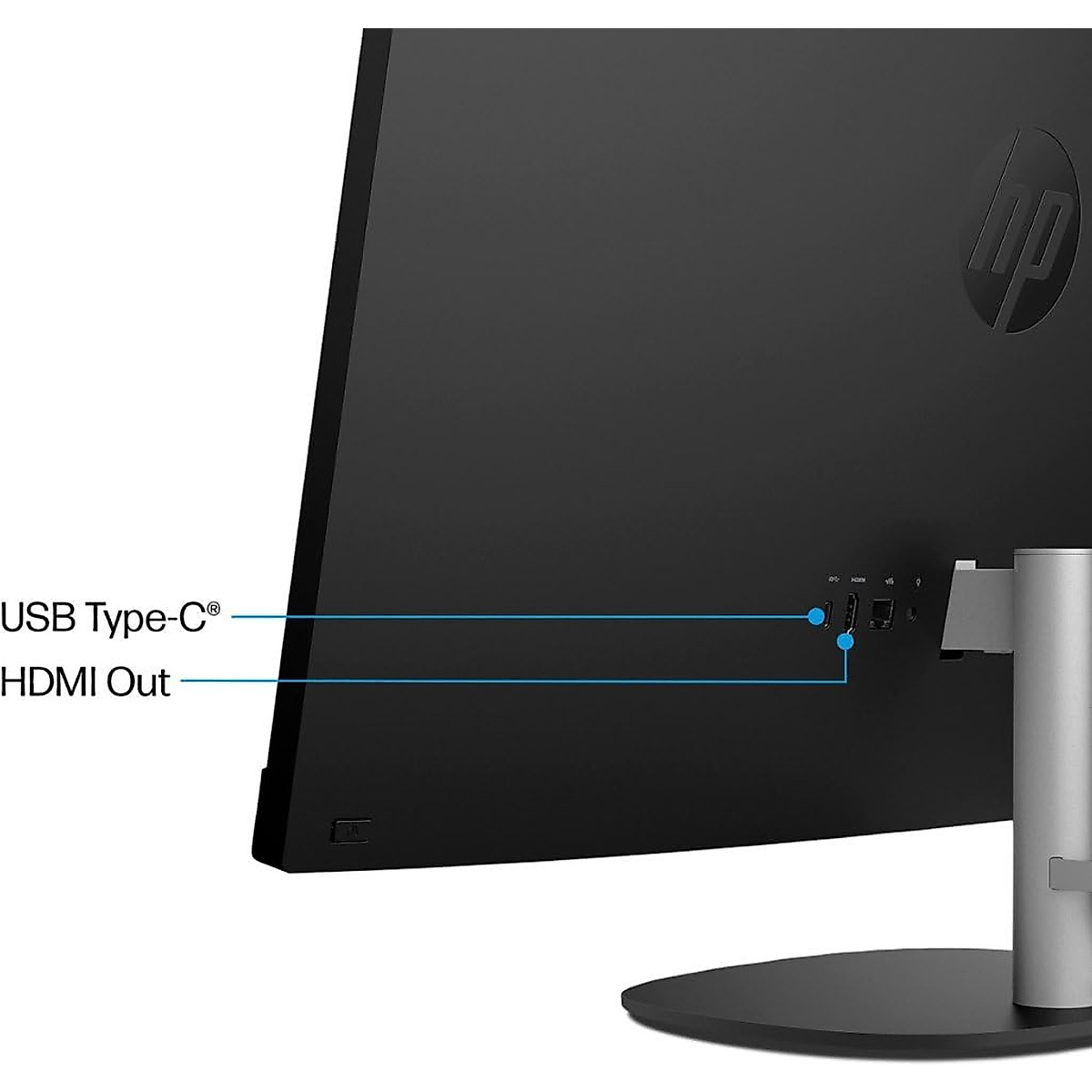 HP 27 All-in-One Touch Desktop 1TB SSD 64GB RAM (AMD Ryzen 7 with 8 cores and Max Boost to 4.50GHz, 1 TB SSD, 64 GB RAM, 27-inch FullHD Touchscreen, Win 11) PC Computer Essential Pavilion