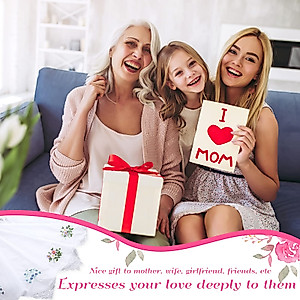 36 Pieces Women Floral Handkerchiefs Embroidered Flower Handkerchief with Lace Cotton Hankies Bulk Ladies Hankies for Women