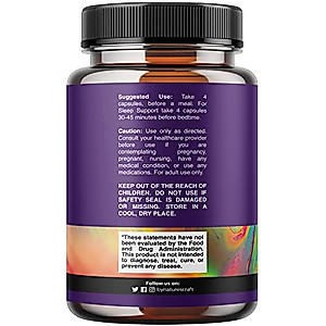 Magnesium Glycinate 400mg Mineral Supplement - Calming Magnesium Supplement for Women and Mens Natural Sleep Support Bone Health Immunity Mood Support Heart Health and Muscle Recovery