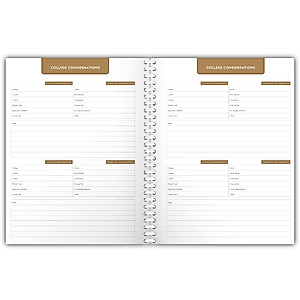High School 4-Year Planner, 2023-2027 by Well Planned Gal