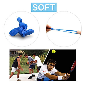 Glasses Strap Anti-Slip Silicone Eyeglass Strap Eyewear Retainers Sports Elastic Soft Sunglass Cord Holder for Men Women 2PCS(Black /Blue)