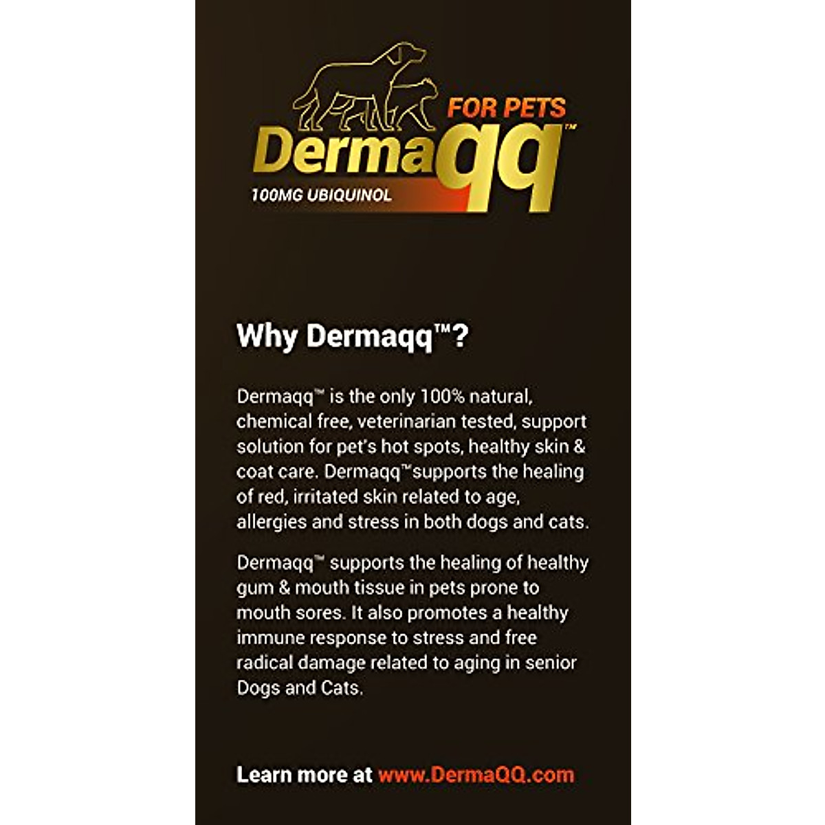 animal V, Inc Dermaqq Dog & Cat Hot Spots, Hair Loss, Dermatitis Support