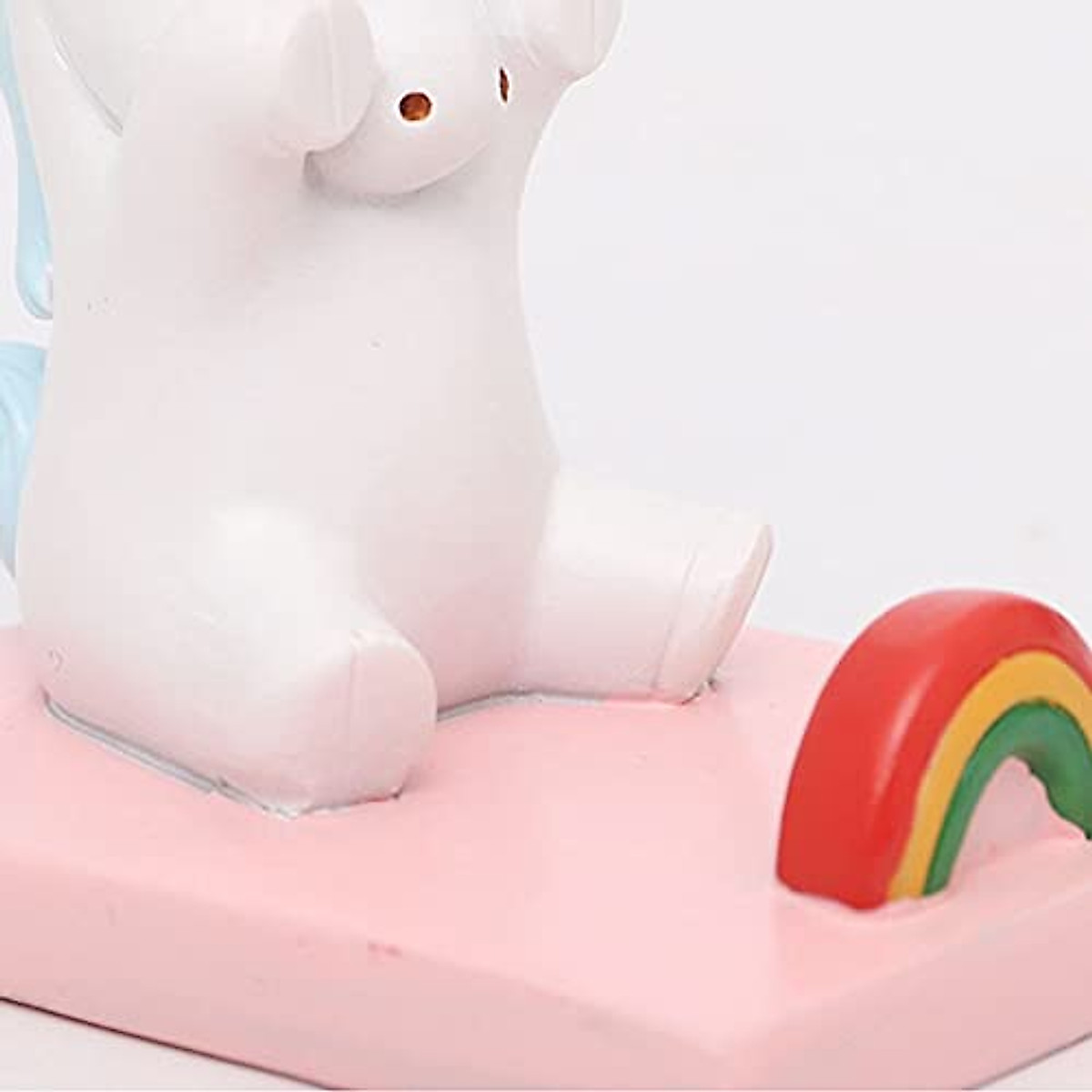 IBWell Cute Animal Unicorn Cell Phone Stand for Desk Smartphone Mobile Phone Holder Compatible for All Smartphone Holder, Tablet Office Decor