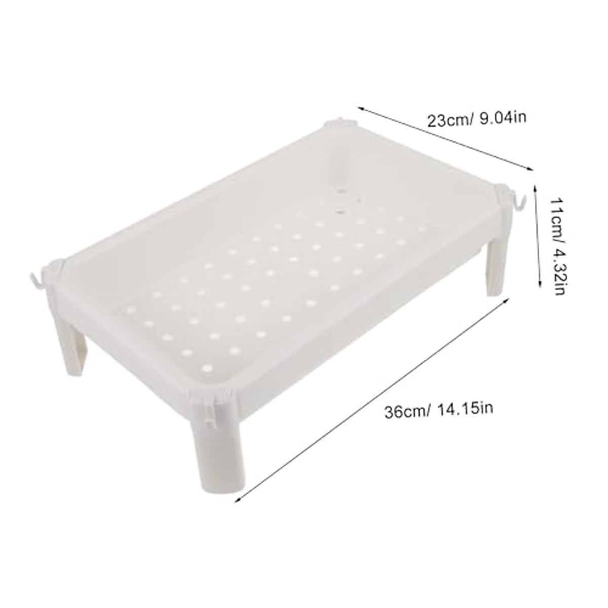 SOESFOUFU 2 Pcs Crevice Storage Rack Unit Shelf Organizer Shoe Storage Rack Laundry Utility Organizer Kitchen Rack Pantry Tower Rack Kitchen Cabinet Rack Toilet Storage Rack White Pp Plastic