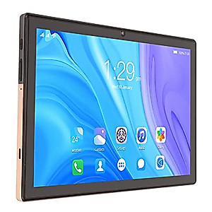 10 Inch 11Tablet, 6GB RAM, 128GB ROM, Support TF Card 128GB, Octa Core Processor, 1920x1200 HD IPS Screen, 8 Front + 20 MP Rear Camera, WiFi, Tablet PC(Gold)