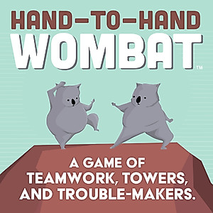 Exploding Kittens Hand to Hand Wombat Card Game Fun Family Card Games for Adults Teens & Kids - Fun Party Games, 3-6 Players