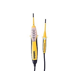 Sperry Instruments ET6207 Heavy-Duty Voltage-Continuity Tester, 1 Pk. , Yellow