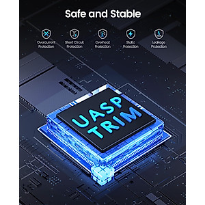 ORICO Hard Drive Docking Station Dual Bay USB 3.0 to SATA with Duplicator/Offline Clone Function External Hard Drive Dock for 2.5''/3.5'' HDD SSD Max Up to 40TB Support UASP Plug&Play-DD-C