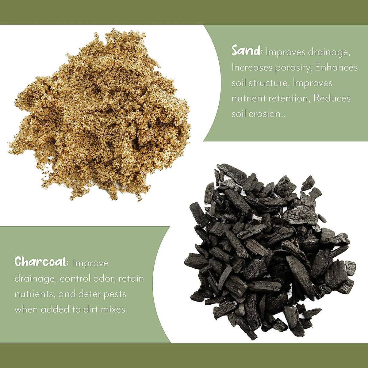 Fern Plant Potting Soil Mix (2 Quarts), Custom Hand Blended Mixture for Indoor/Outdoor Container Gardening