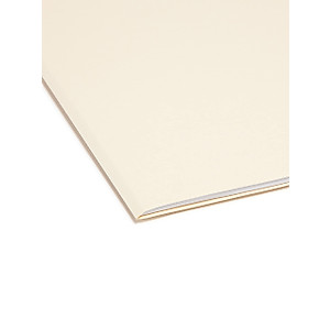 Smead File Folder, Reinforced 1/3-Cut Tab, Letter Size, Manila, 100 Per Box (10434)