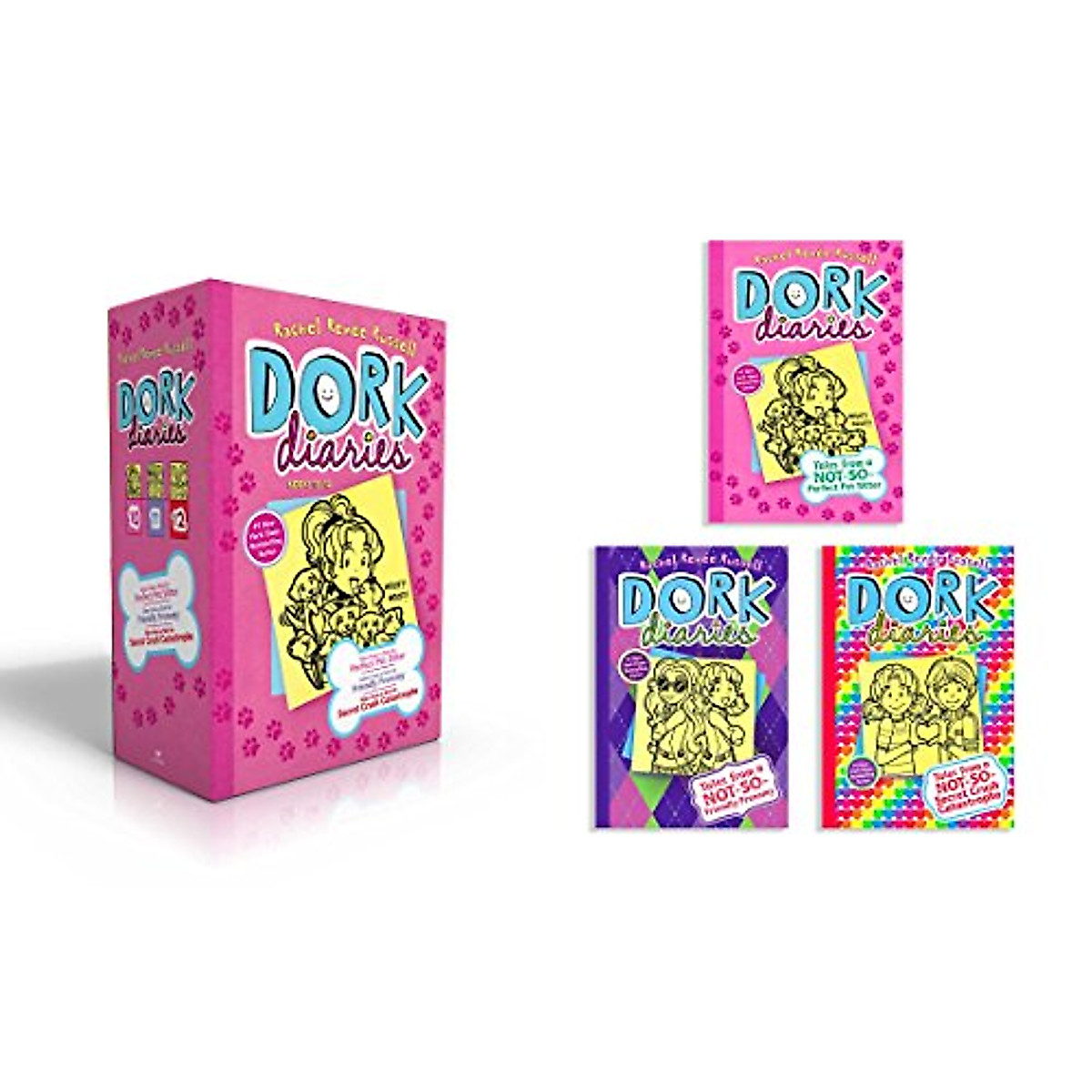 Dork Diaries Books 10-12 (Boxed Set): Dork Diaries 10; Dork Diaries 11; Dork Diaries 12